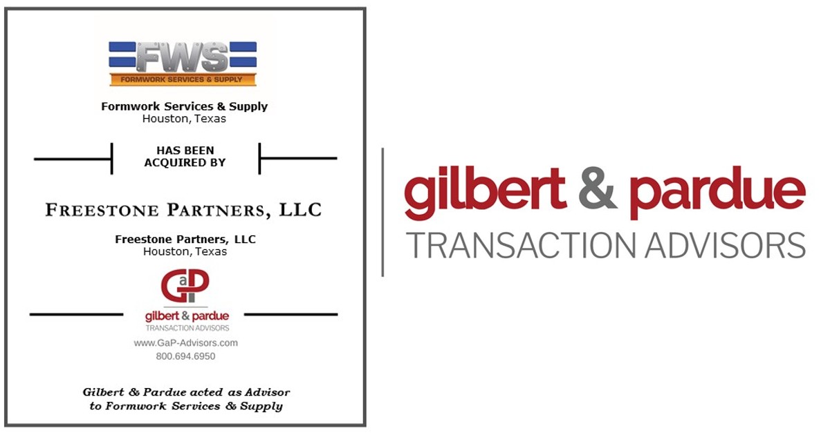 Formwork Services & Supply of Houston, TX has been purchased by Freestone Partners, LLC of ...